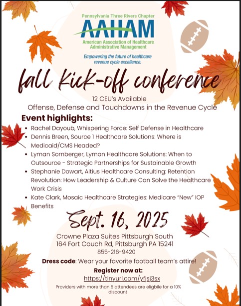 Three Rivers AAHAM - Meeting/Event Information